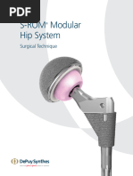 Stryker Exeter V40 Surgical Guide | PDF | Hip | Musculoskeletal System