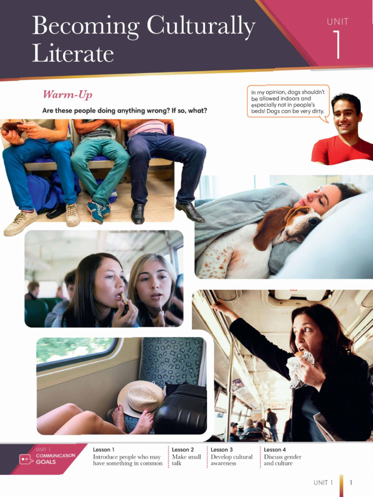 English 6 Unit1 Student Book | PDF | Question