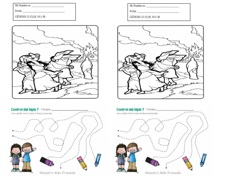 Actividad Sodoma y Gomora | PDF