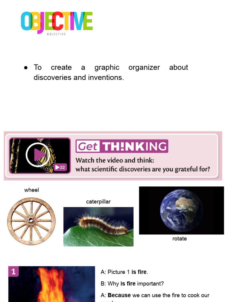 To Create A Graphic Organizer About Discoveries and Inventions | PDF