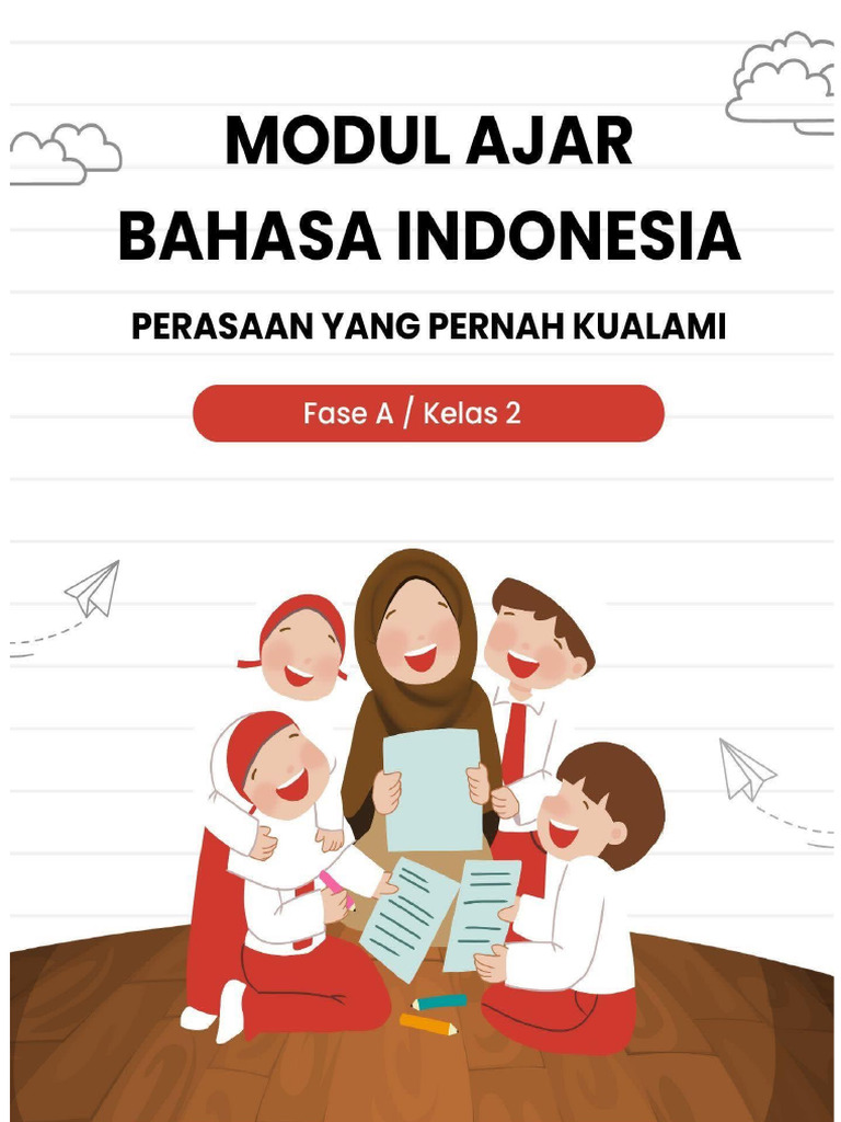 Modul Ajar B Indo Kelas 2 Mengenal Perasaan | PDF