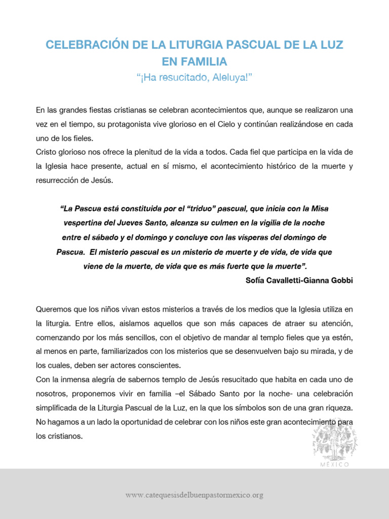 CBP DIF 092 Documento | PDF | Pascua de Resurrección | Adoración Cristiana Y Liturgia