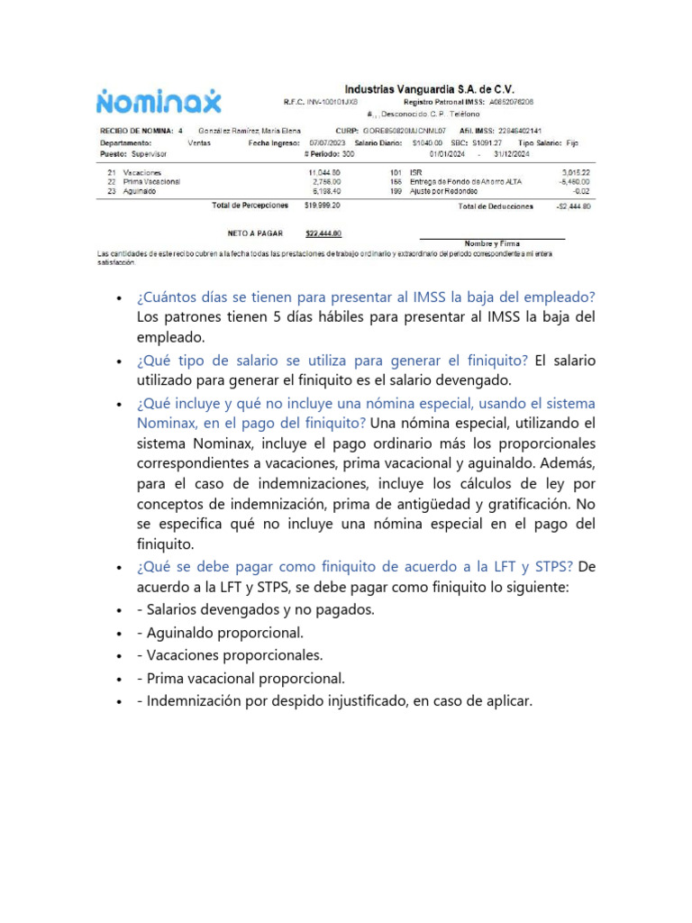 modulo 5 nominax | PDF