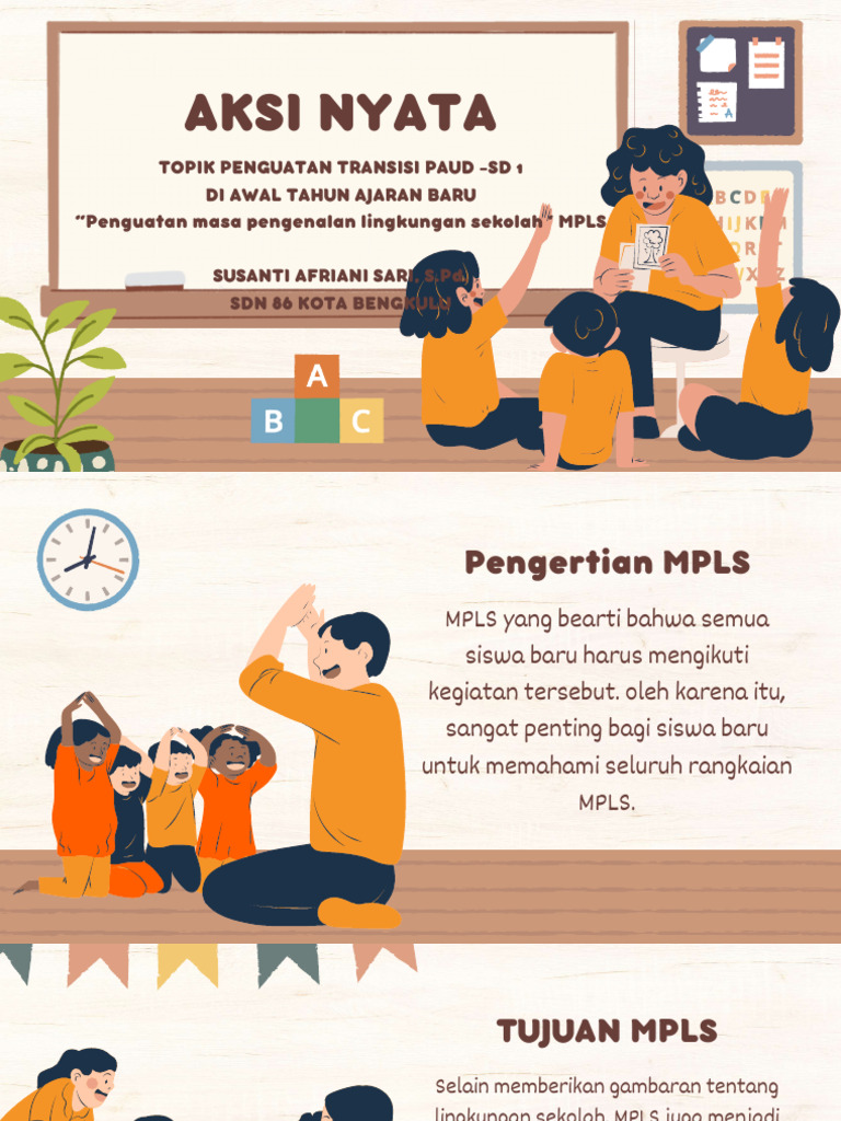 Colourful Illustrative Class Agenda Educational Presentation - Compressed | PDF