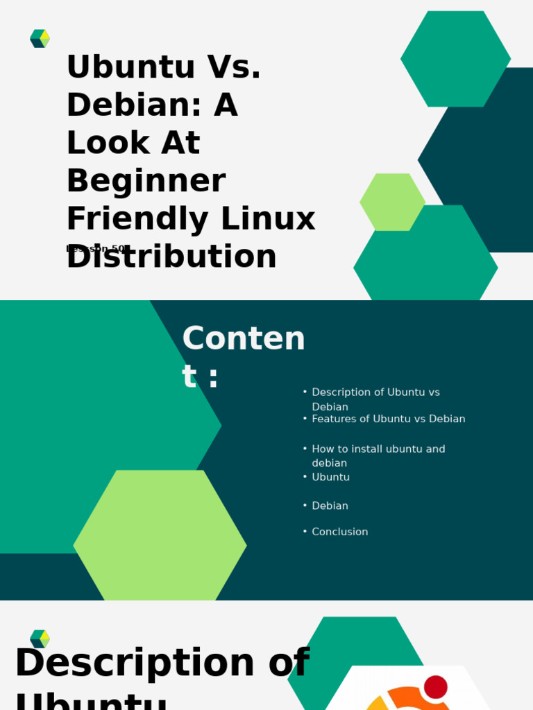 Lesson 50 Ubuntu vs. Debian A Look at Beginner Friendly Linux Distribution | PDF | Linux ...