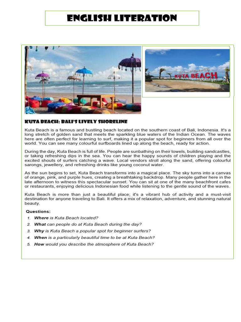 English Literation 2025 | PDF