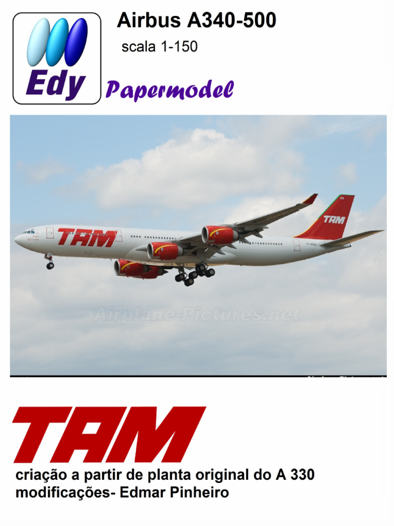 Airbus A340-500 TAM | PDF