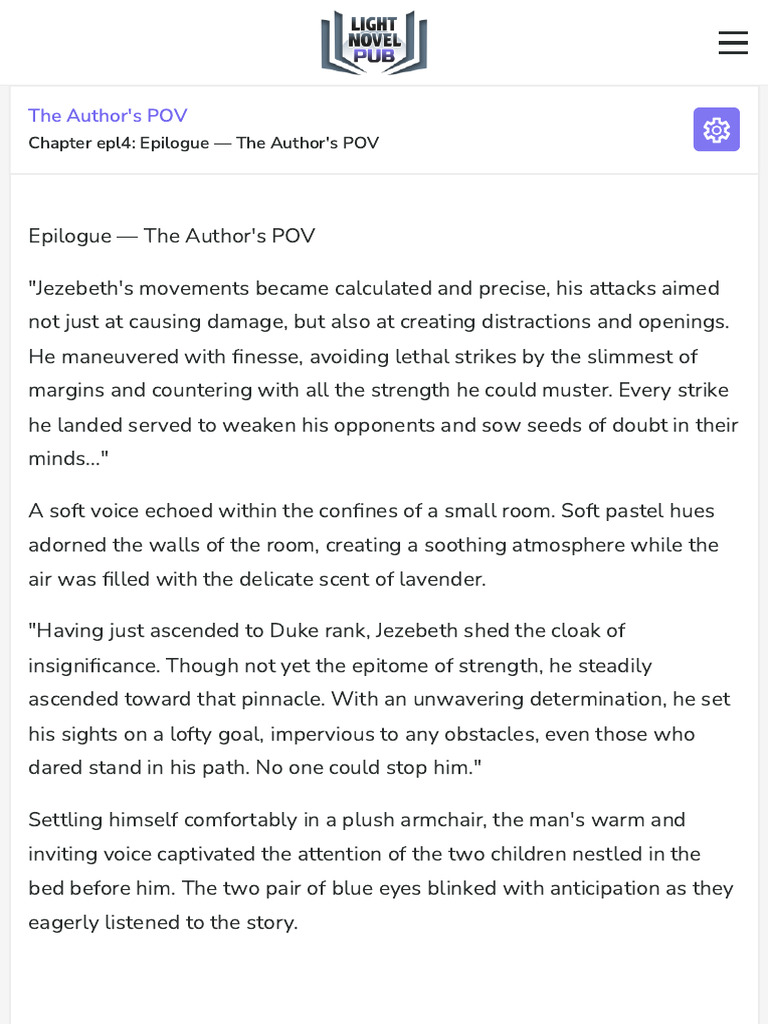 The Author's POV - Epilogue 4 | PDF