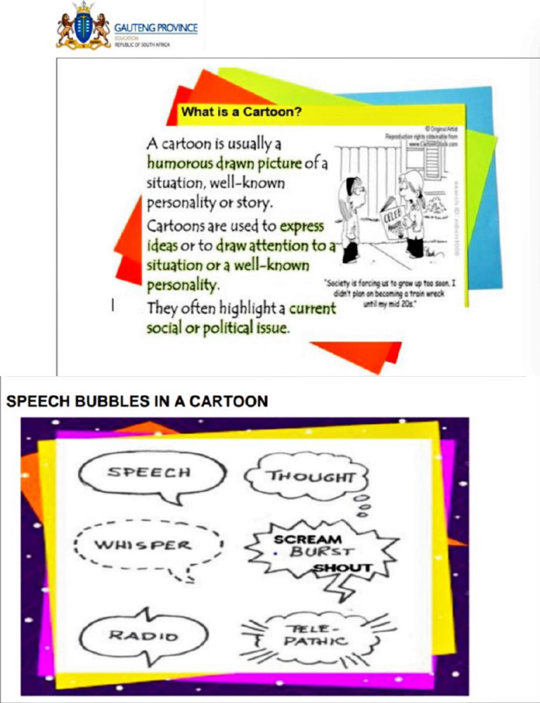 Cartoon Analysis Grade 09 | PDF