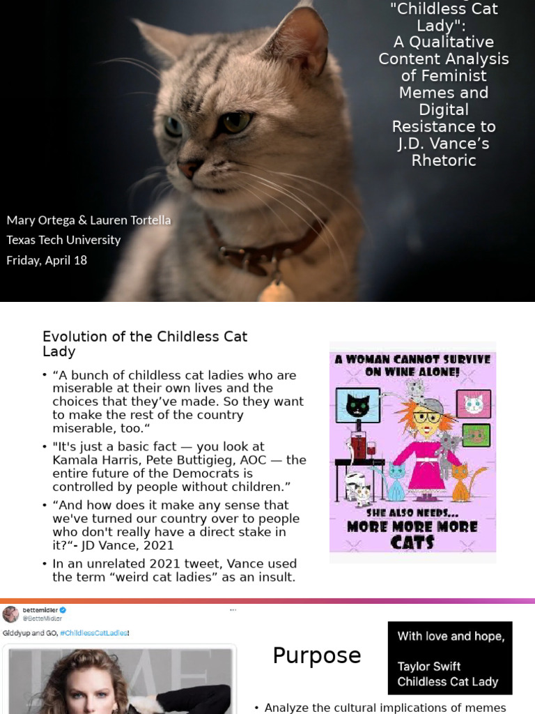 Cat Ladies Unite PCA | PDF | Feminism | Gender Studies