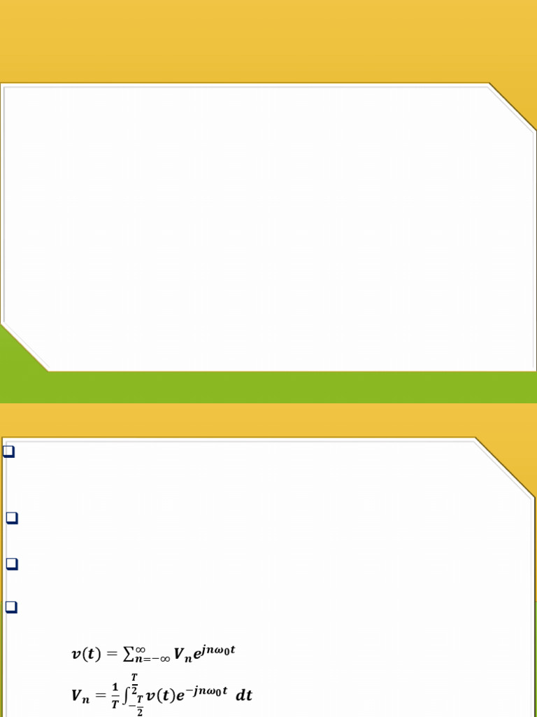 3-Signal-Analysis Fourier Series Analysis Lecture-03 New | PDF | Spectral Density | Fourier ...