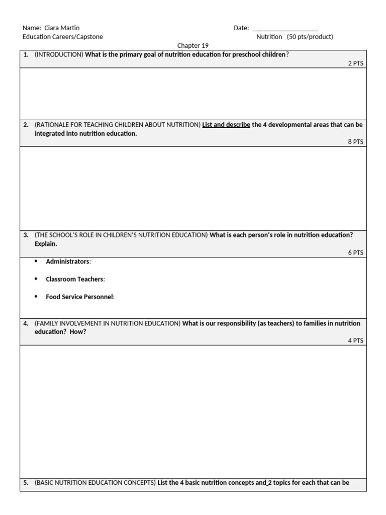 Chapter 19 HW (2024) | PDF