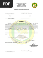 Form 9 - Patawag | PDF