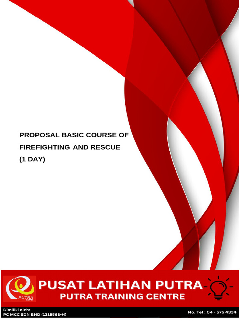 Proposal - Basic Fire Safety (1 Day) | PDF | Firefighting