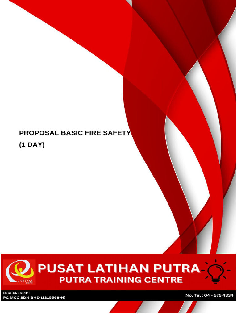 Proposal - Basic Fire Safety (1 Day) | PDF