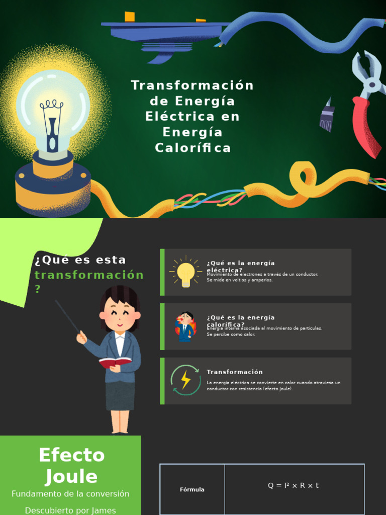 Transformación de Energía Eléctrica en Energía Calorífica - 20250409 ...