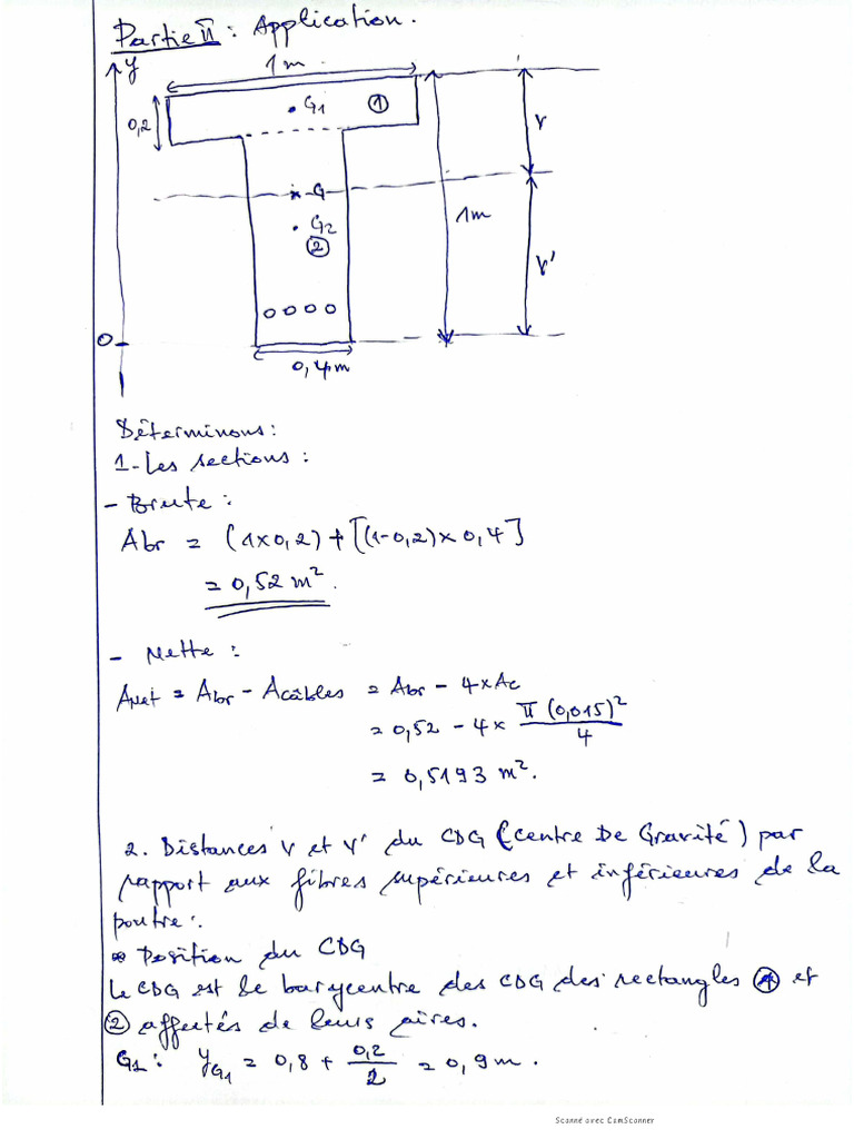 Essai Correction SN 22 BP Partie 2 | PDF