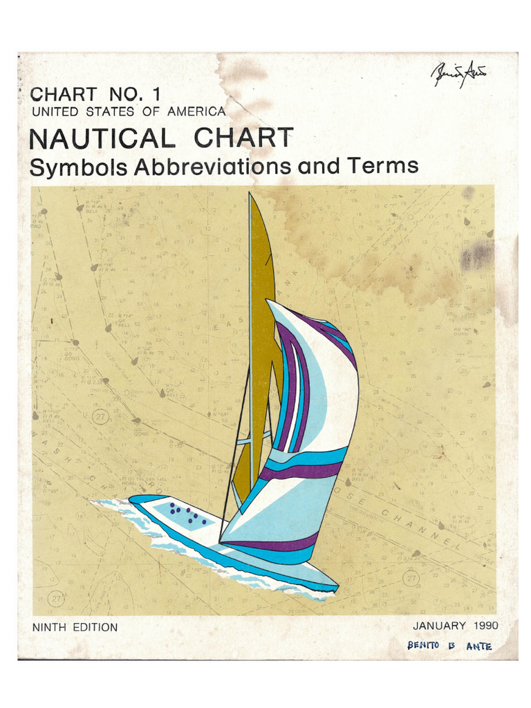 Nautical Chart - Symbols Abbreviations and Terms | PDF
