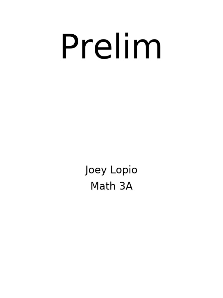 Throughout The Preliminary Period | PDF | Limit (Mathematics) | Sequence