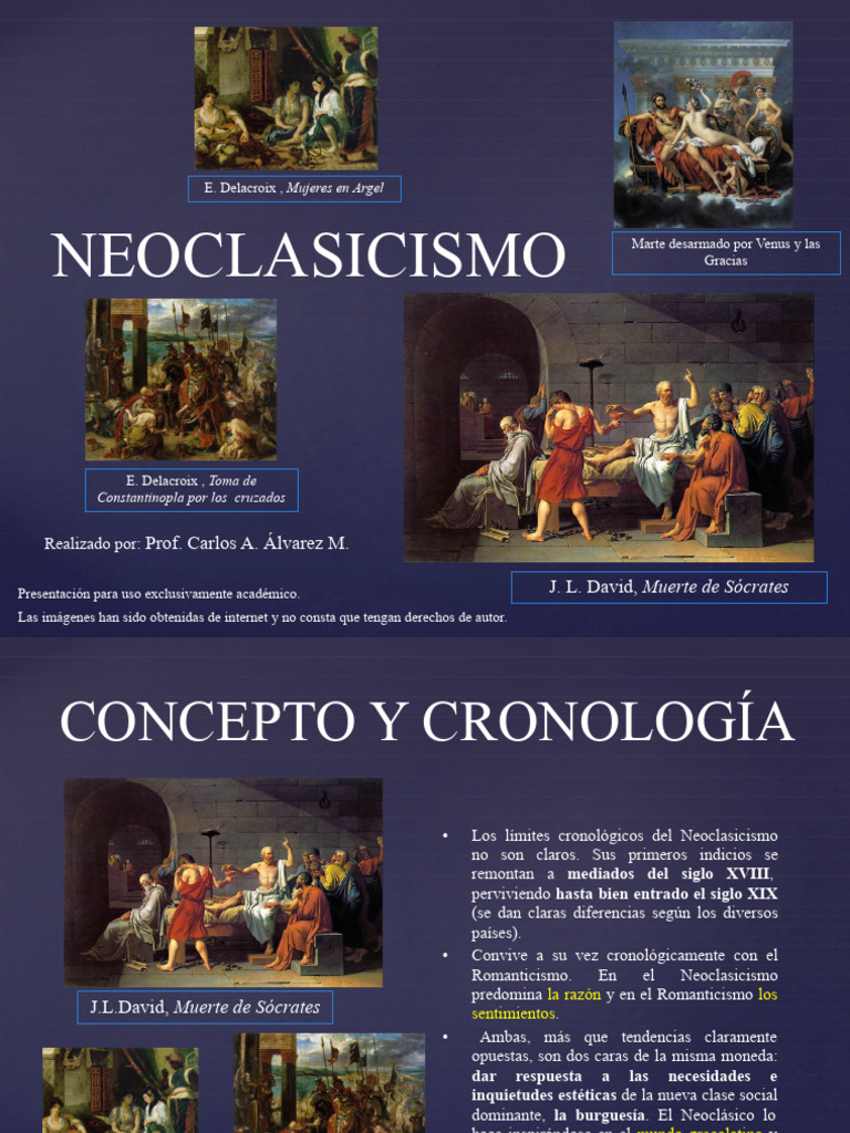 Neoclasicismo | PDF | Pinturas | Las artes