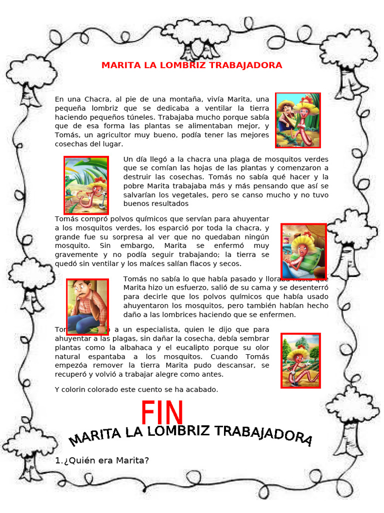 Marita La Lombriz Trabajadora | PDF