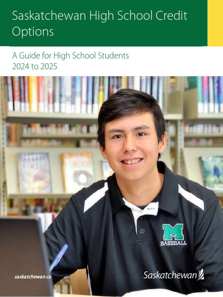 Saskatchewan High School Credit Guide | PDF | Schools | Apprenticeship