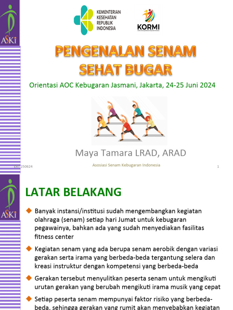 Pengenalan Sehat Bugar | PDF