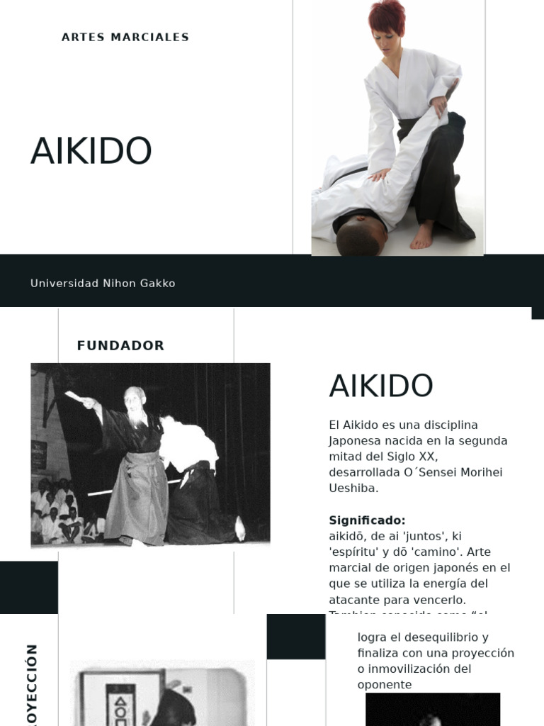 AIKIDO | PDF | Aikido | Gendai Budo
