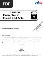 Q1 - LE - Music and Arts 5 - Lesson 1 - Week 1 To 2 | PDF | The Arts ...