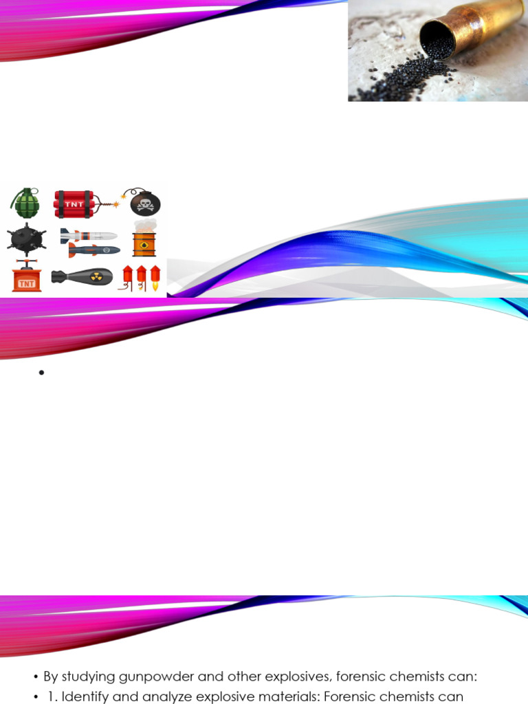 Chapter IV GUNPOWDER L0 OTHER EXPLOSIVES | PDF | Gunpowder | Spectroscopy