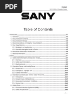 SANY STC800S Load Charts Manual | PDF | Crane (Machine) | Elevator