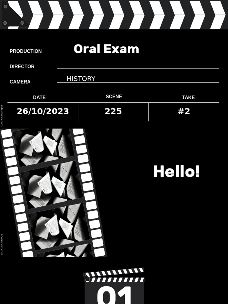 Oral Exam History | PDF