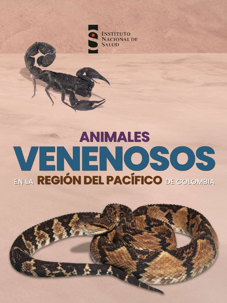 Animales Venenosos Región Pacífica | PDF
