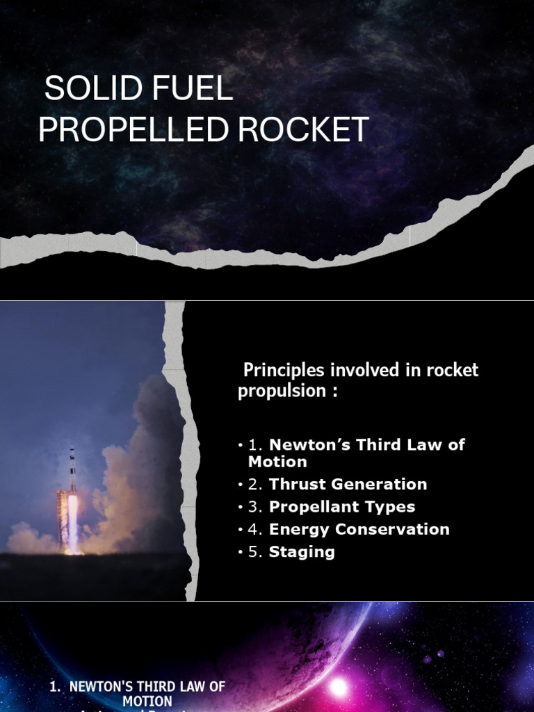 Physics Project Solid Fuel Propelled Rocket | PDF | Rocket | Rocket ...