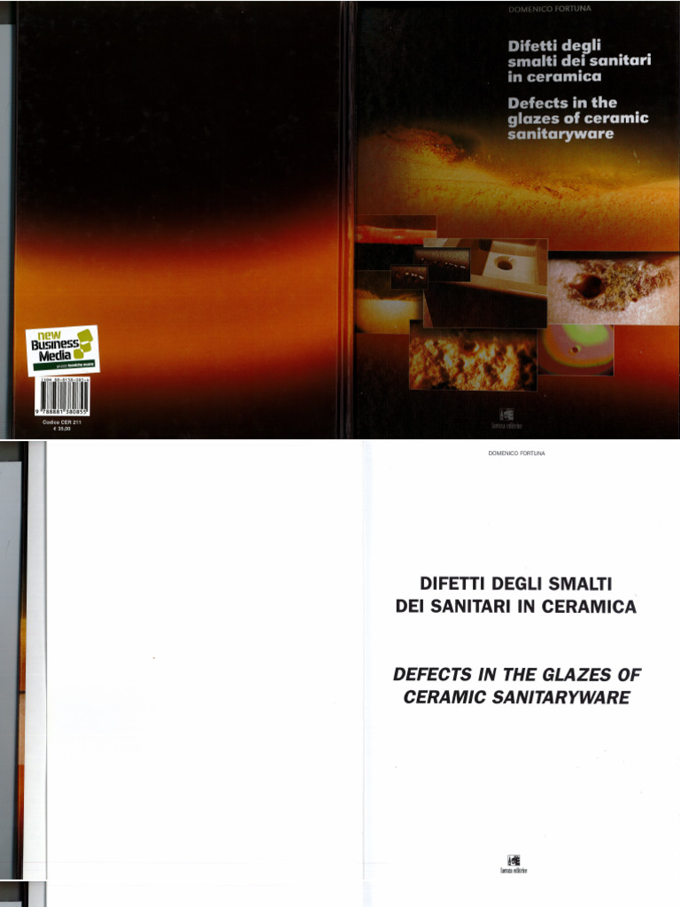 Defects in The Glazes of Ceramic Sanitaryware - Chap 1 | PDF