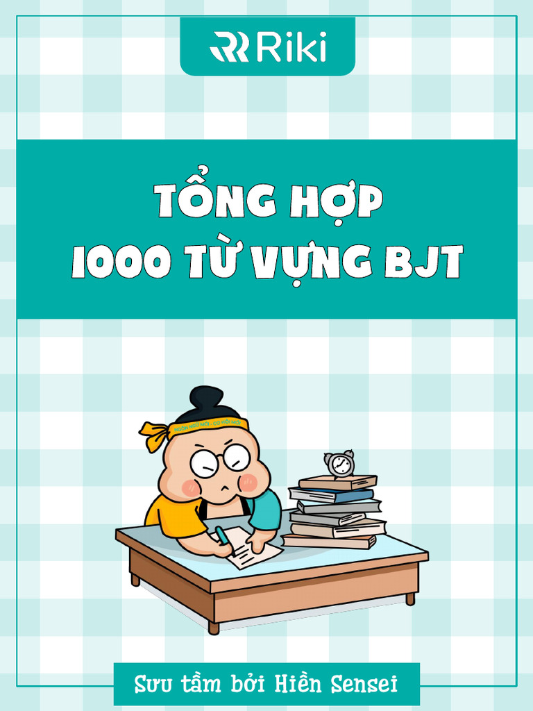 1000 từ vựng luyện thi BJT | PDF