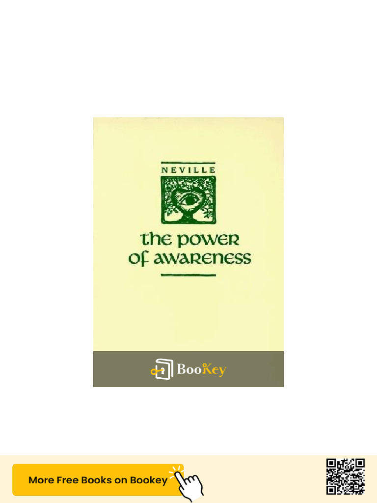 The Power of Awareness by Neville Goddard | PDF | Experience ...