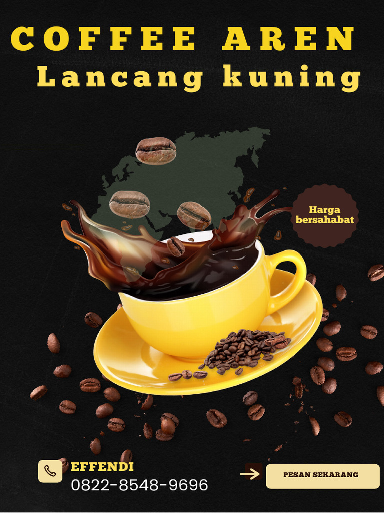 Hitam Coffee Time Sederhana Poster - 20250520 - 095904 - 0000 | PDF