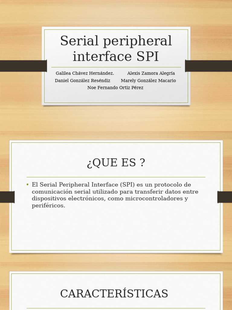 Protocolo SPI: Comunicación Serial Eficiente | PDF