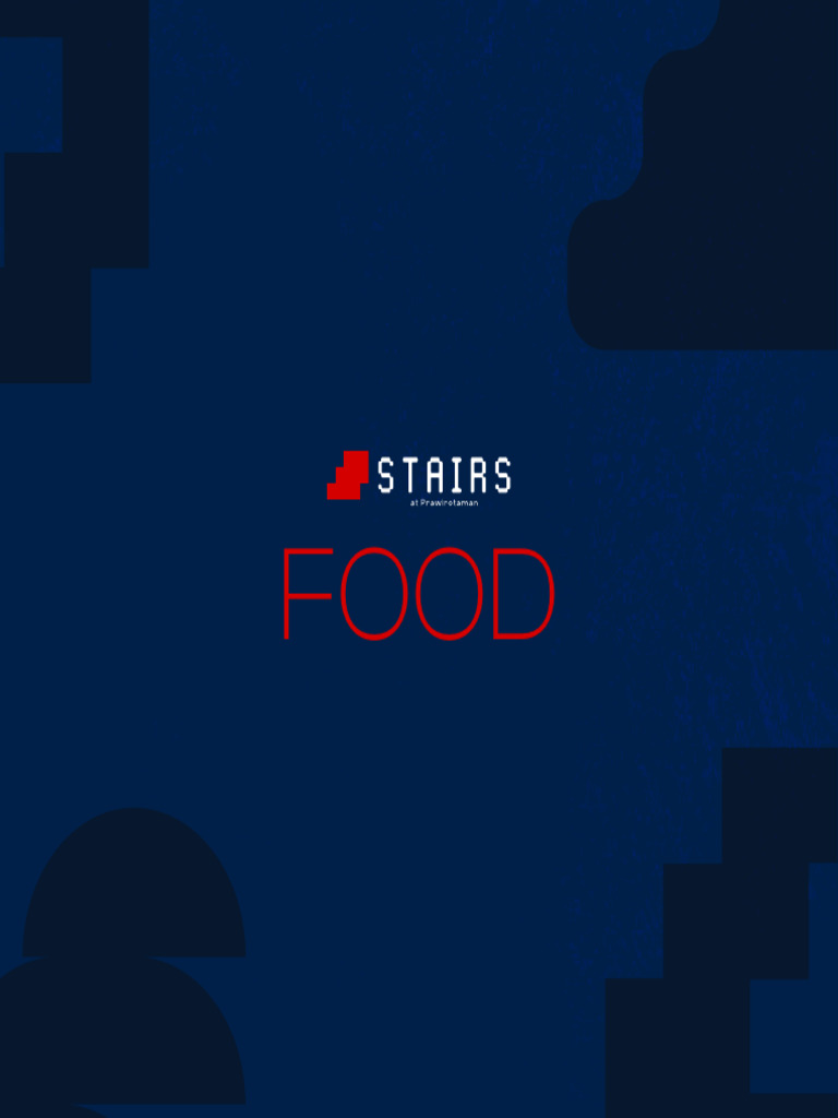 Stairs-New Menu Food & Beverages Fix | PDF | Cuisine | Foods