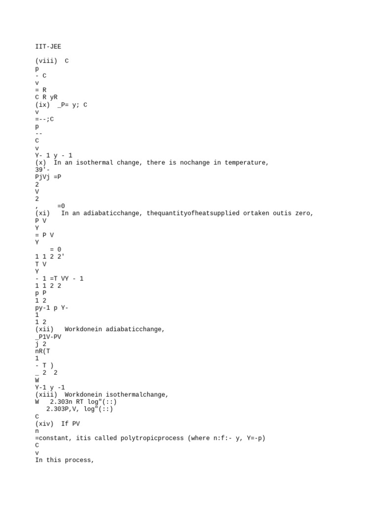 1 and 2 PCM Formula Sheet | PDF