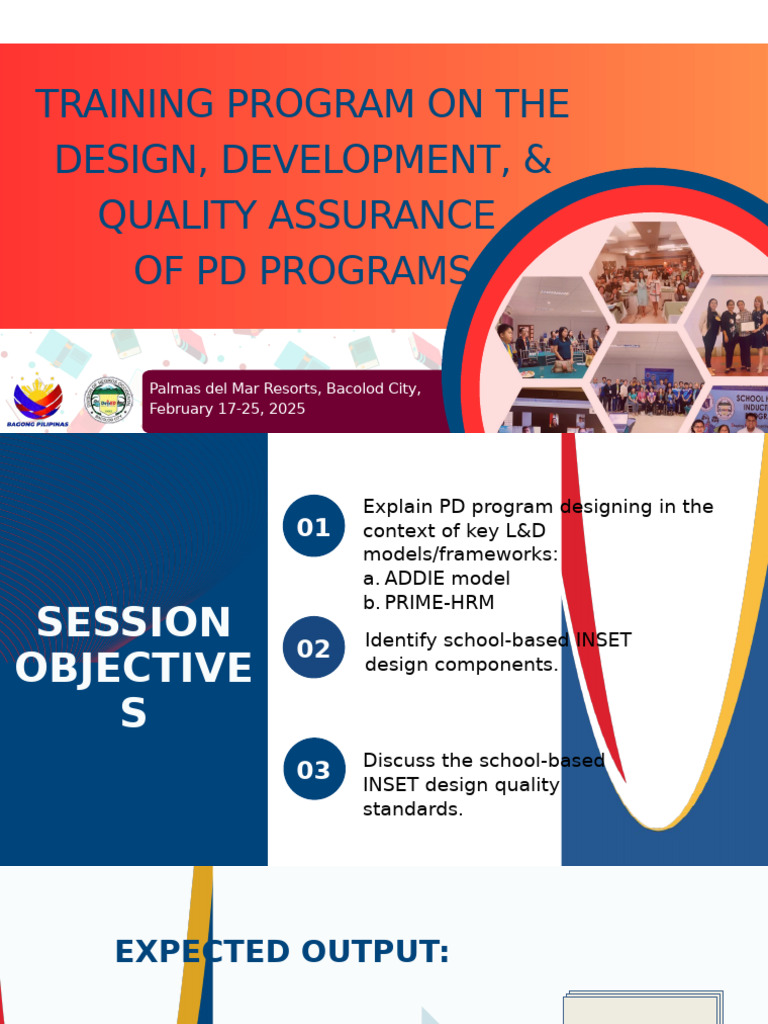 Session 5A. INSET Planning & Designing | PDF | Learning | Methodology