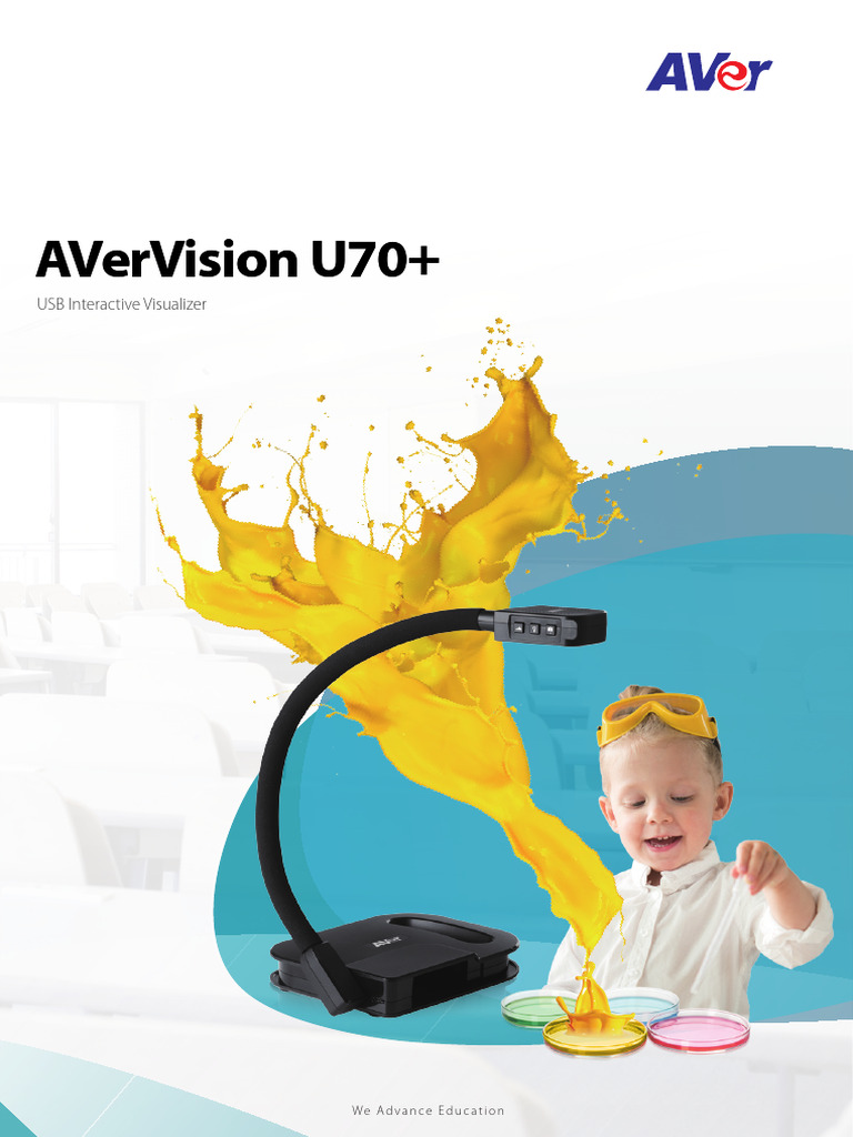AVerVision-U70-plus-brochure | PDF | Pixel | Camera