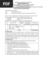 Contoh SPPBJ dan SPMK Pengadaan Jasa | PDF