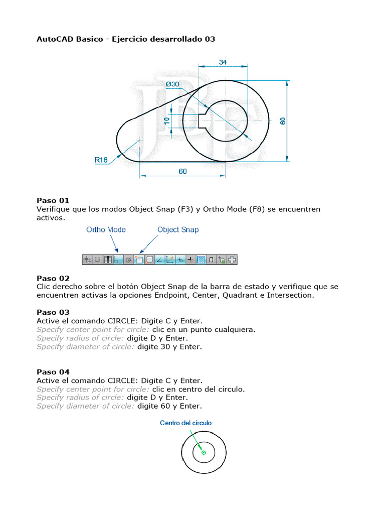 AutoCAD Basico 3 | PDF