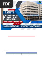 FBISE Grading System | PDF