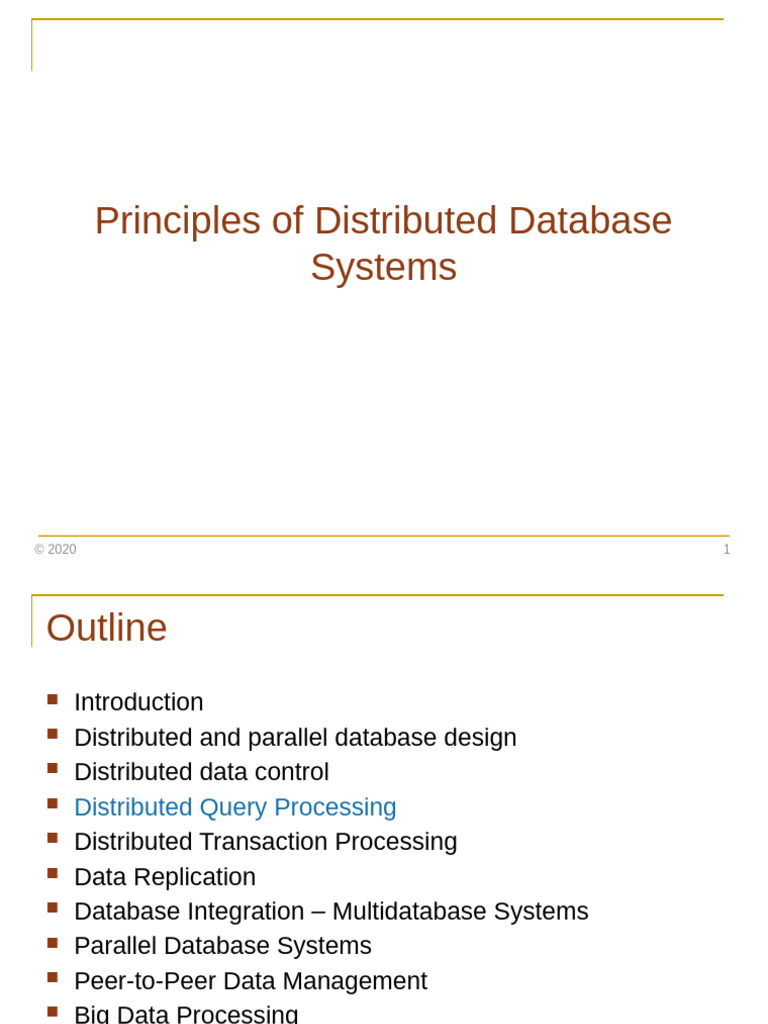 4-Query - Processing (1) - PTIT | PDF | Databases | Program Optimization
