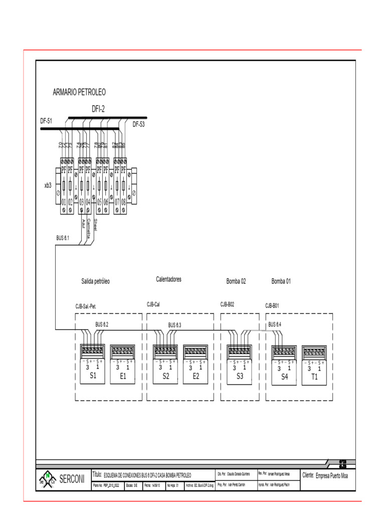 Esquema Conexiones Bus 6 DFI-2 | PDF