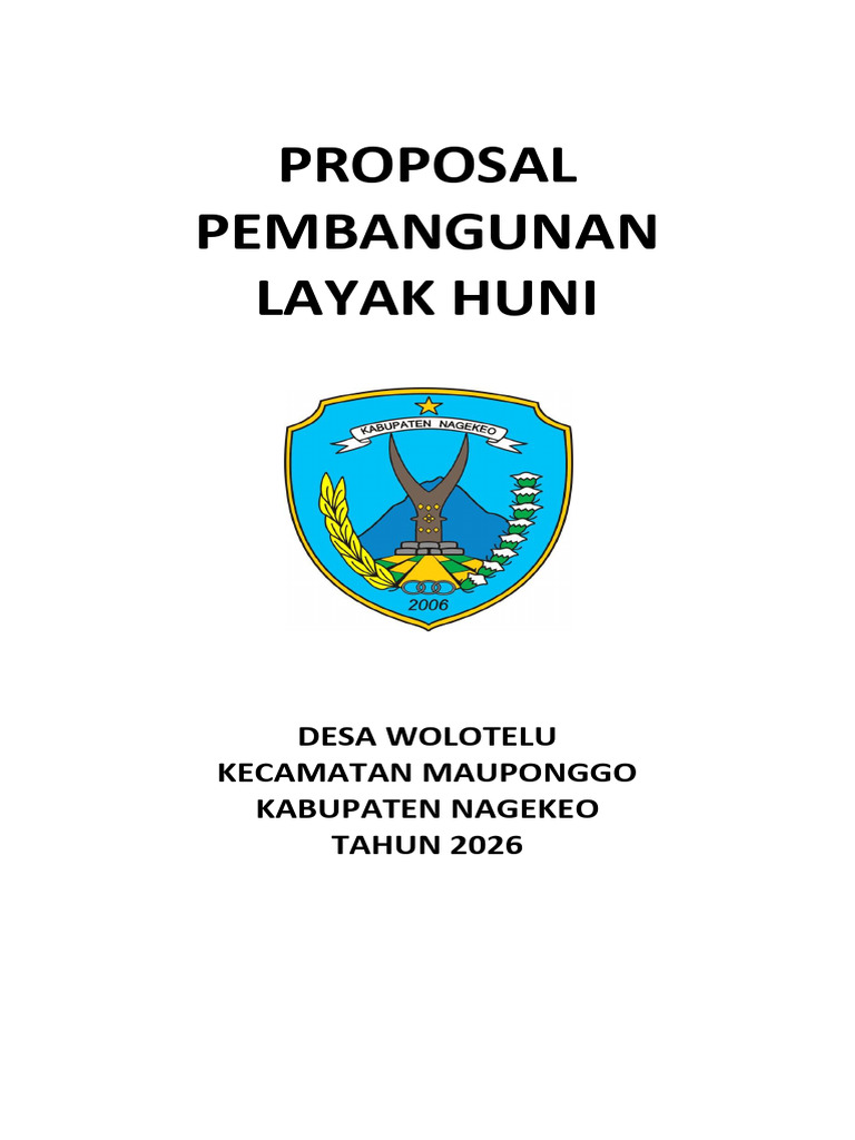 PROPOSAL Rumah | PDF