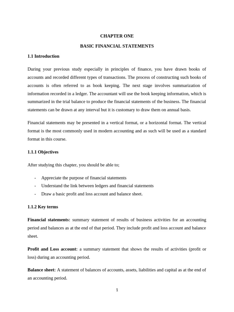 Chapter 1 Intermediate Accounting | PDF | Debits And Credits | Income Statement